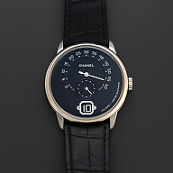 Artle - Monsieur De Chanel in Platinum with Black Enamel Dial by Romain ...